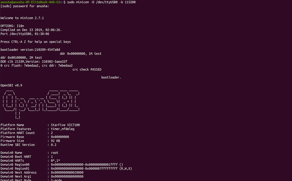 OpenSBI Boot Problem - General Discussion - BeagleBoard