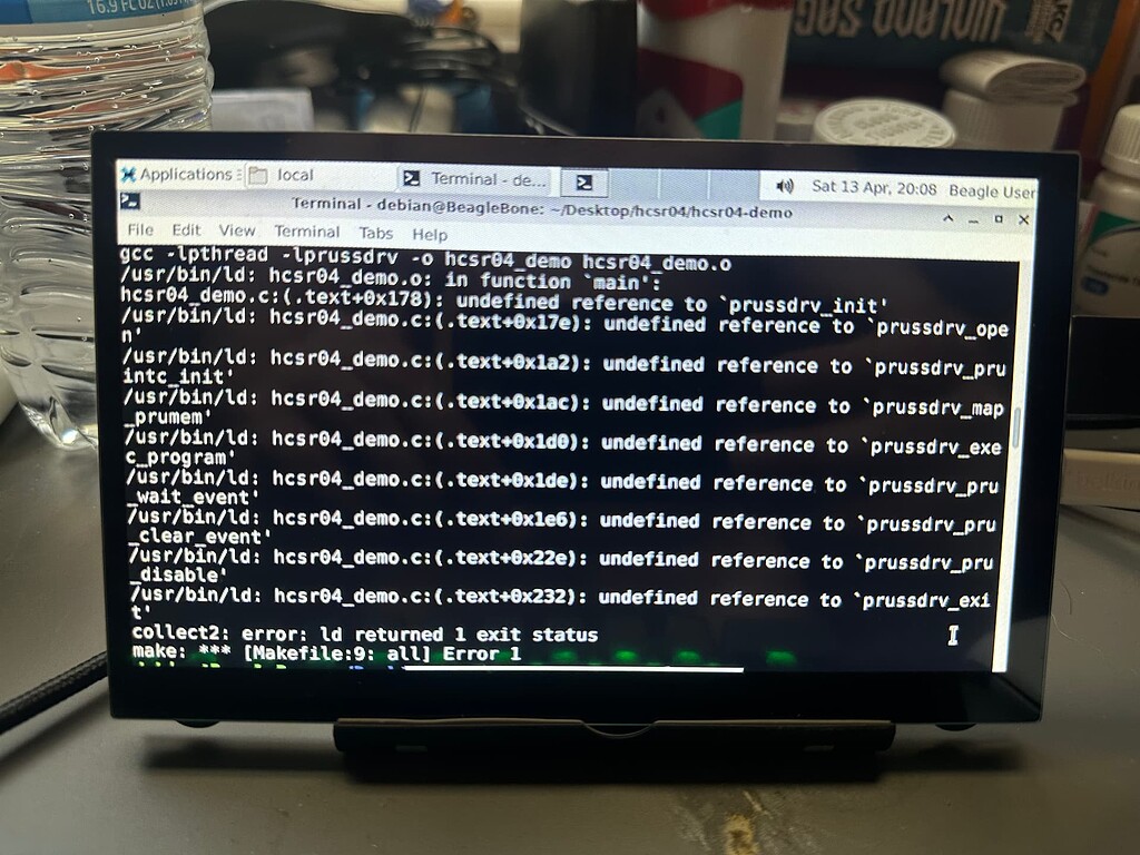 pru compilation error bbb - General Discussion - BeagleBoard