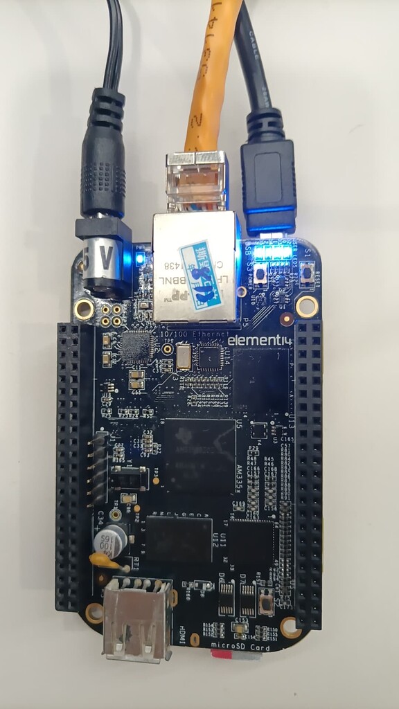 Cannot boot up Beaglebone Black after an overload on SYS5V pin ...