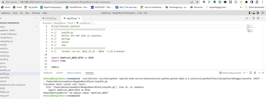 AI-64 can't install Adafruit_BBIO to run one of the example python ...