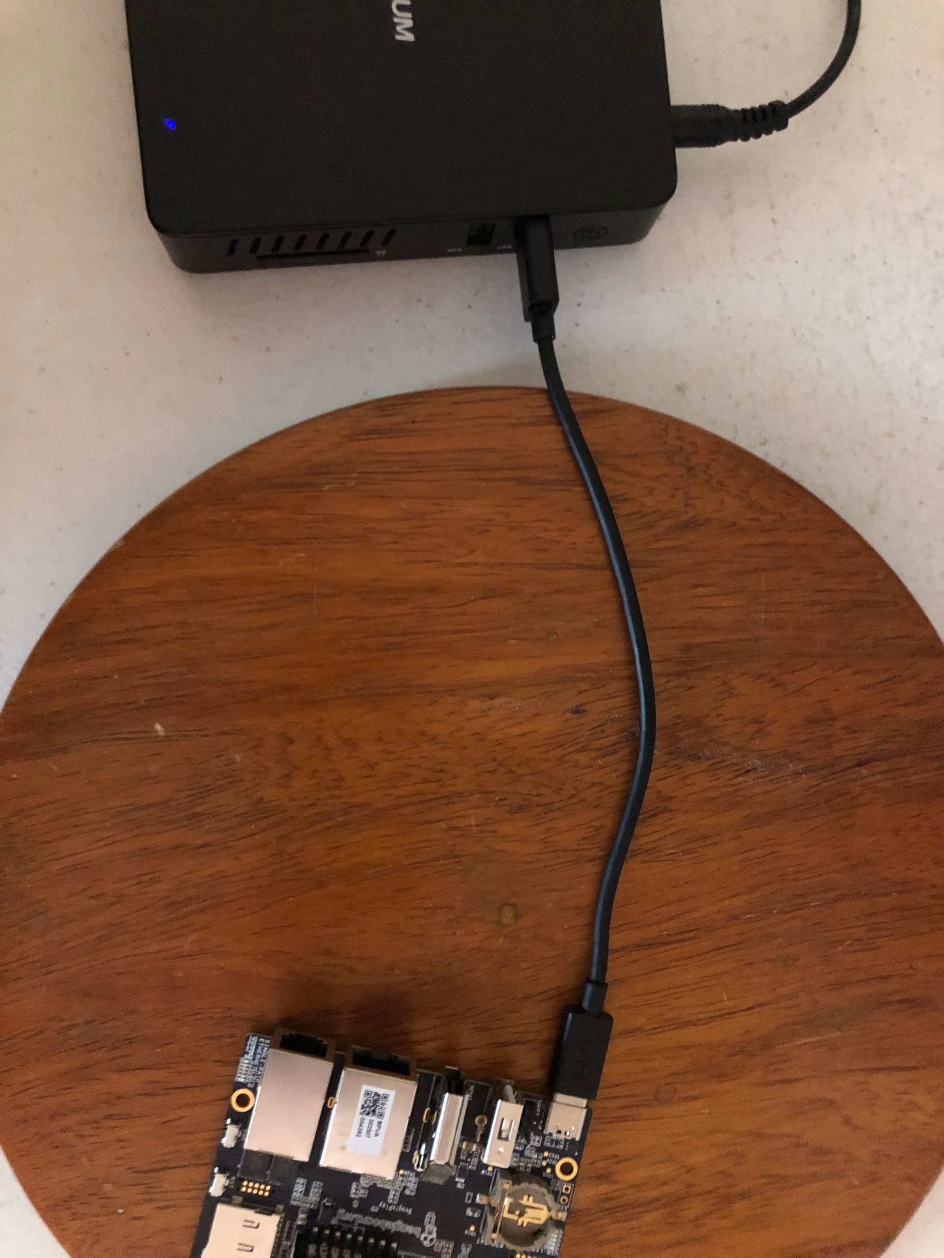 BeaglePlay does not power on anymore (quick red `PWR` led flash ...