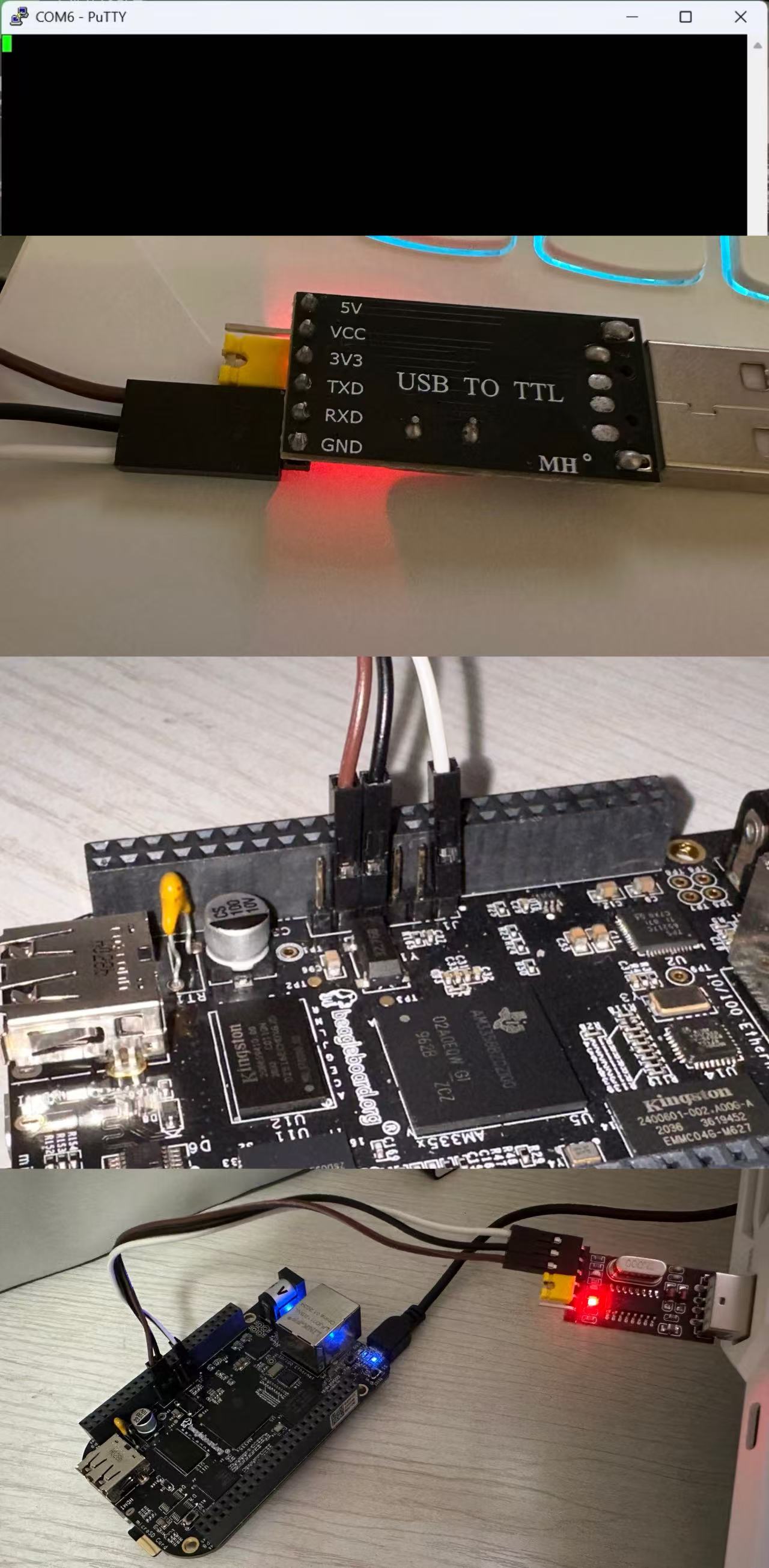 (wsl) Can't boot u-boot on beaglebone black - General Discussion - BeagleBoard