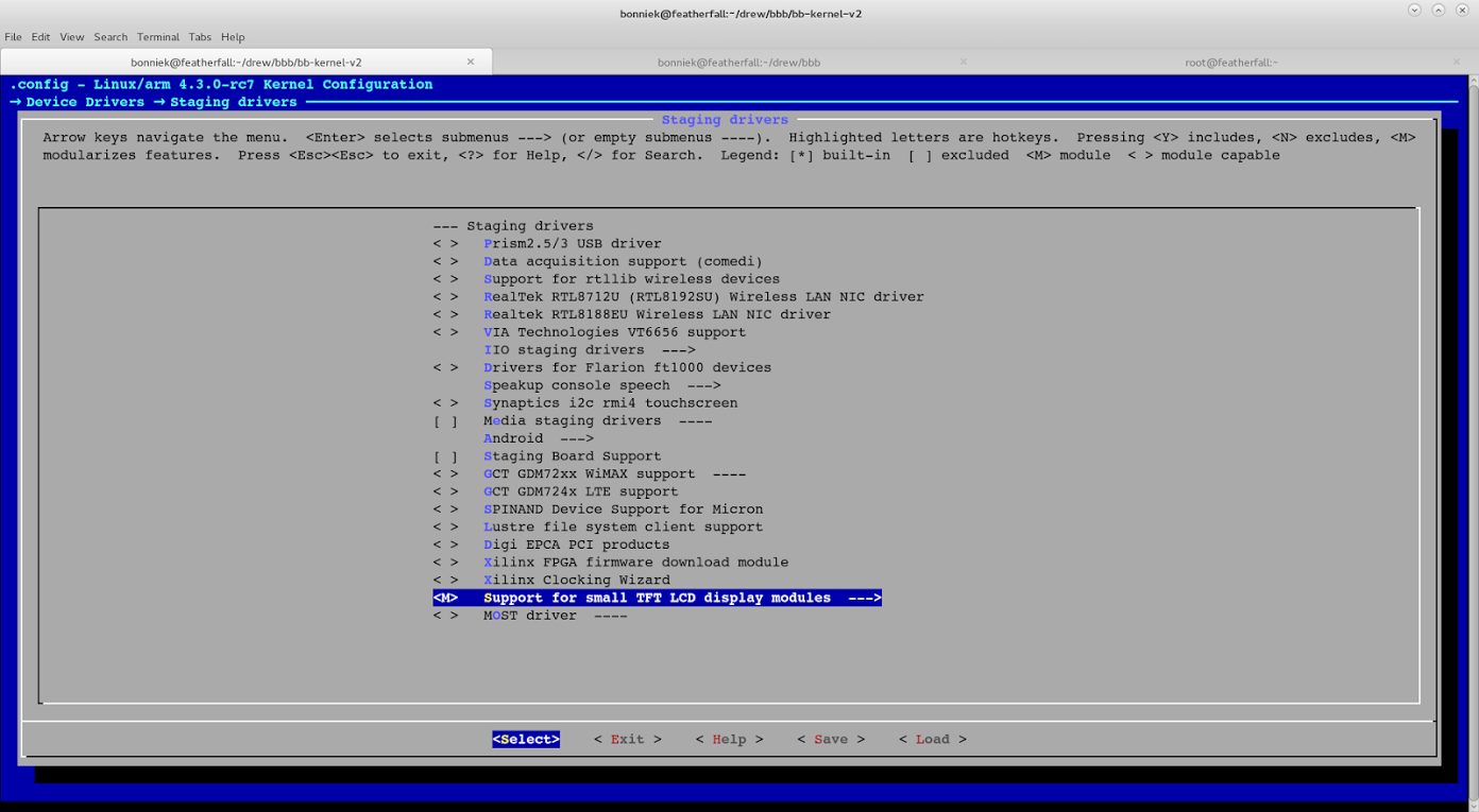 anyone have mainline drivers/staging/fbtft working? - GoogleGroups ...