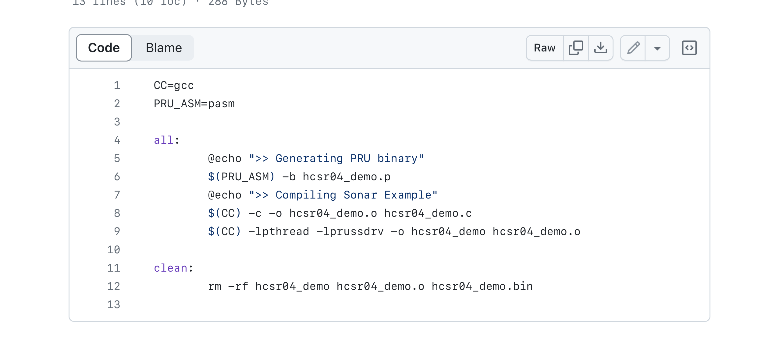 pru compilation error bbb - General Discussion - BeagleBoard